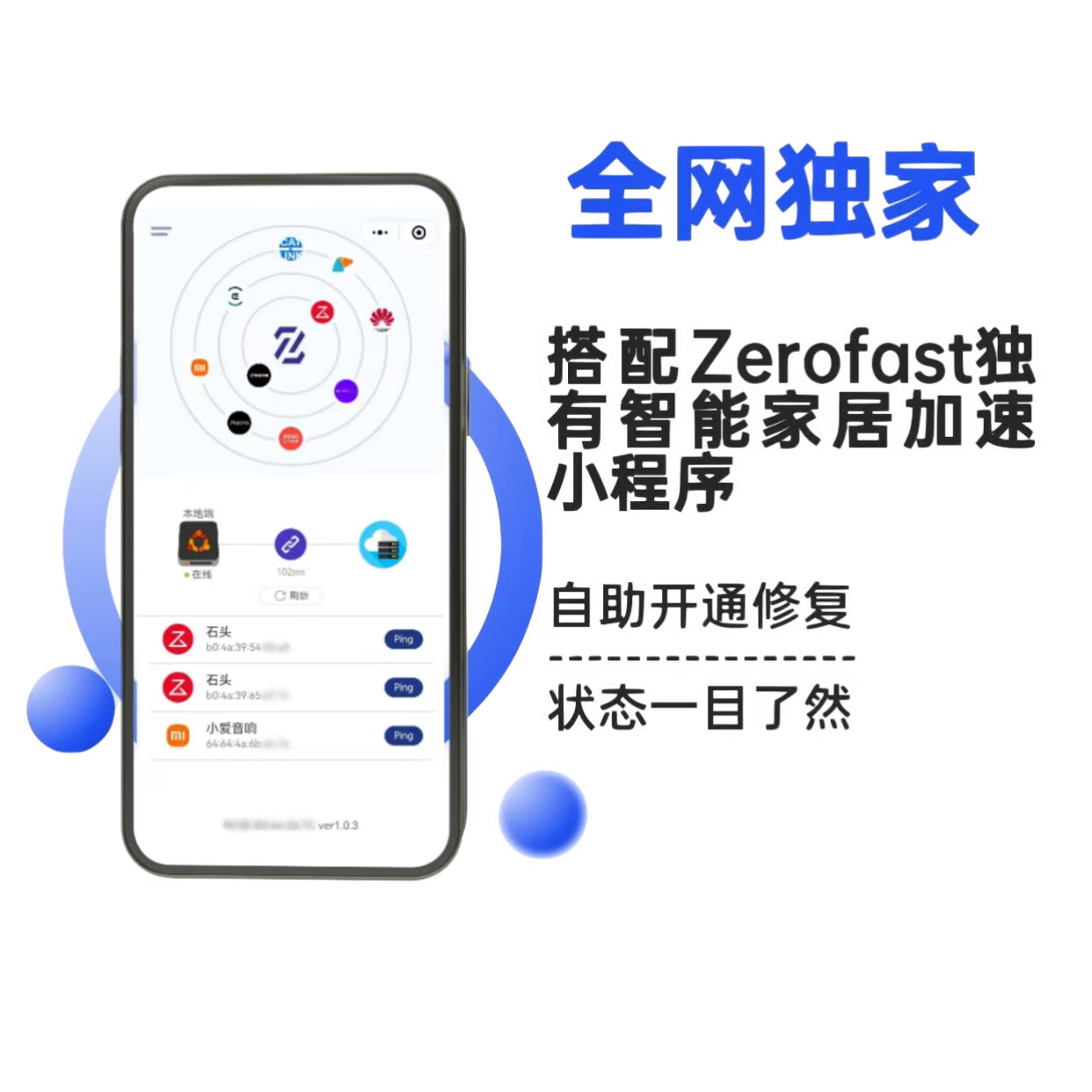 Zerofast智联盒子专业智能家居加速 - 回国路由器 海外华人专属